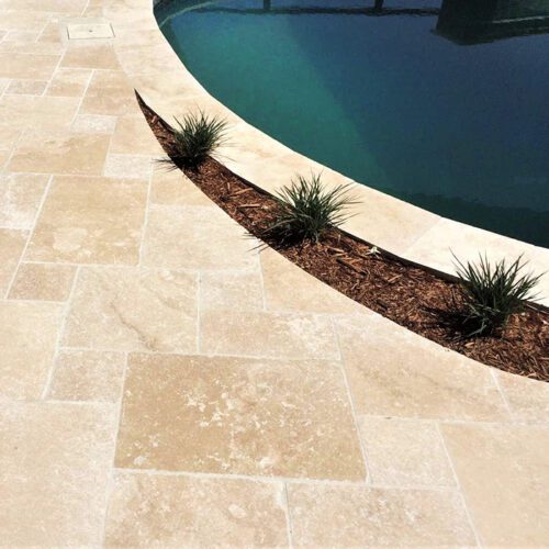 Travertine French Pattern Tiles & Pavers - Perfect Outdoor Tiles ...